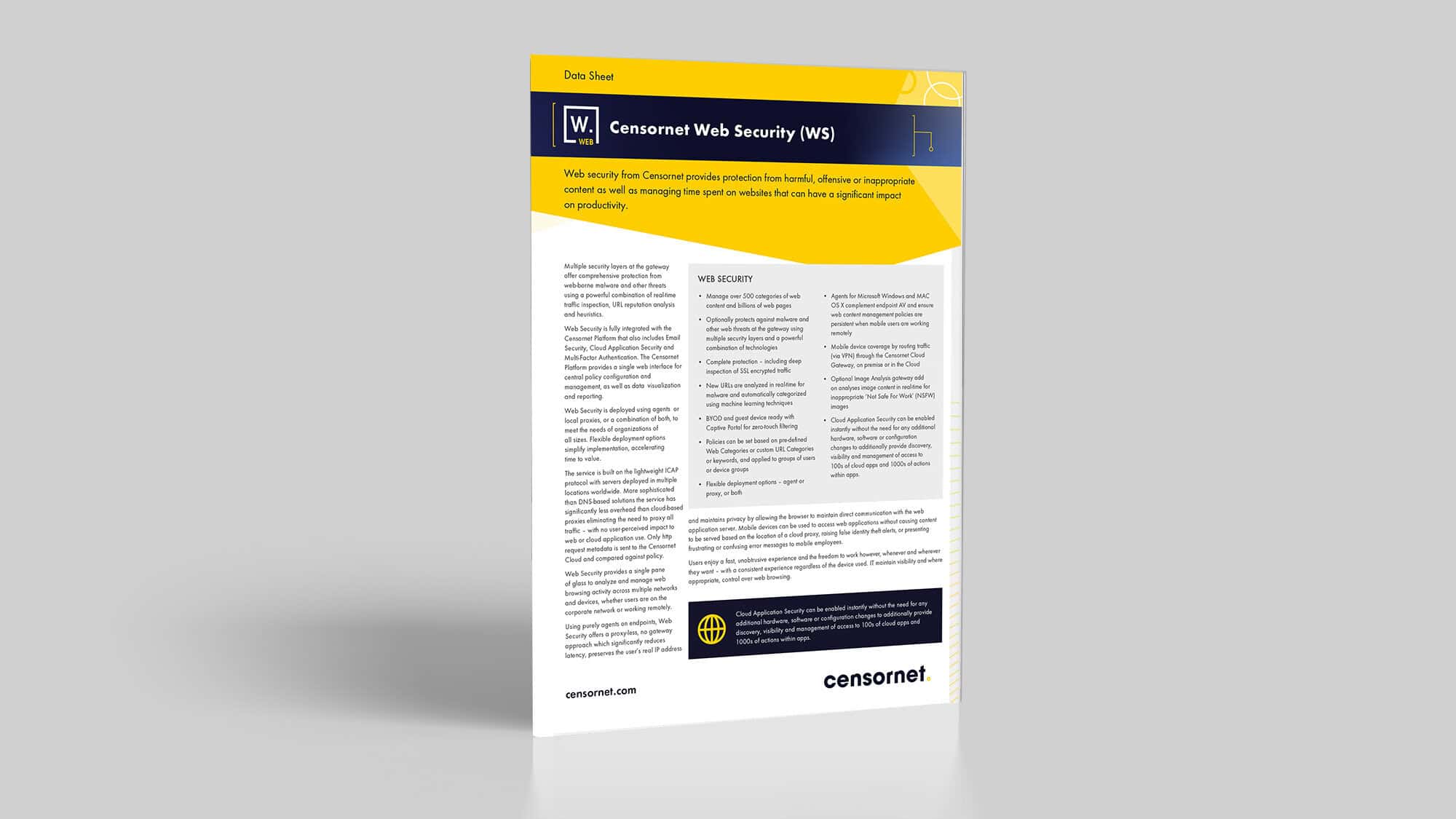 Censornet Web Security (WS) - Covenco